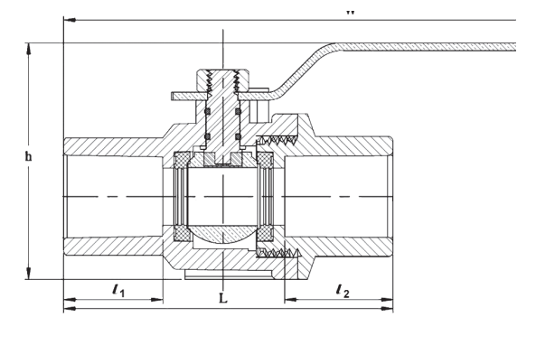 Van cầu xi tay inox - CÔNG TY CP THIẾT BỊ ĐIỆN NƯỚC DAIWA VIỆT NAM